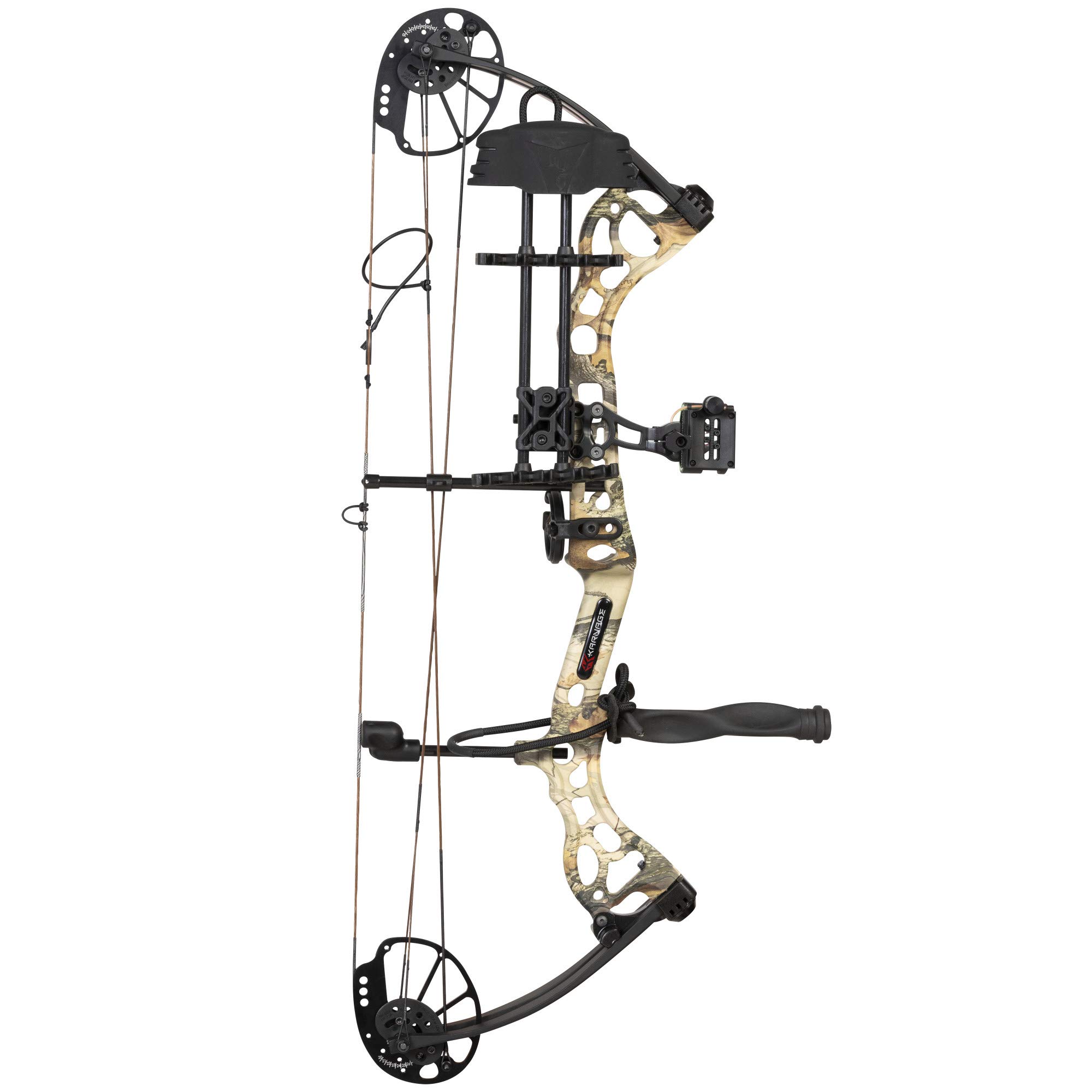 Karnage Dynamic Compound Bow 70 LBS RH God's Country, camo/Black