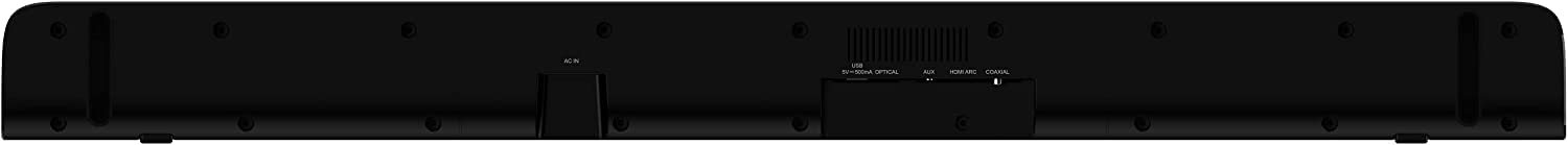Hisense HS212F 2.1ch Sound Bar with Wireless Subwoofer, 120W, Pure Surround, Ezplay Support, Roku TV Ready, Bluetooth, HDMI ARC/Optical/AUX/USB, 3 EQ Modes, Black (Renewed)