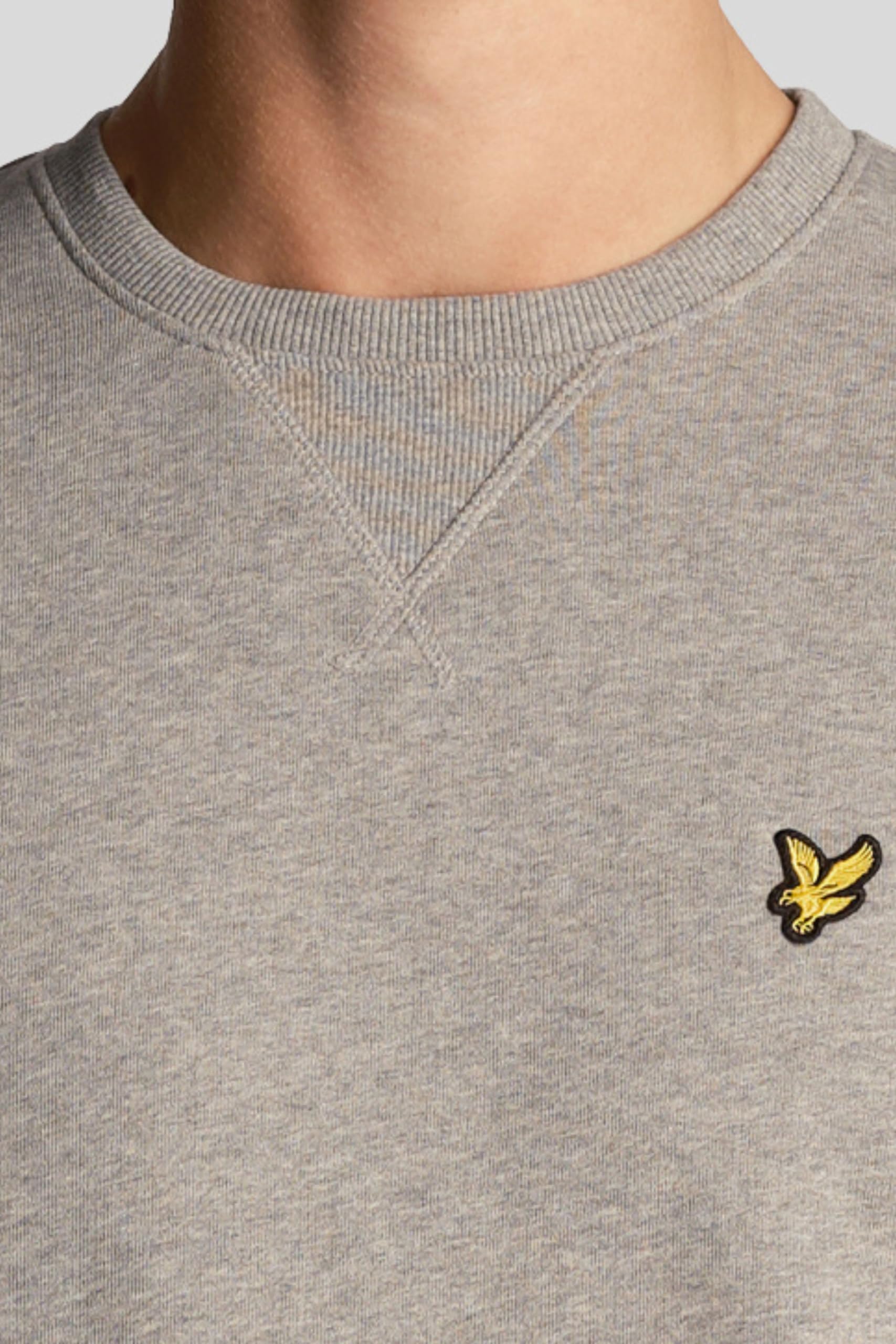 Lyle & Scott Men's Logo Sweatshirt, Grey, L
