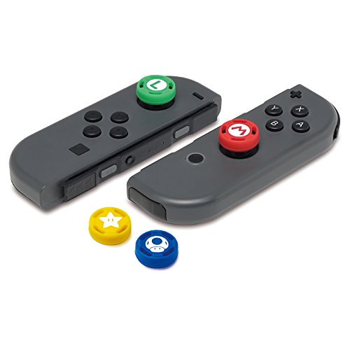 HORI Nintendo Switch Super Mario Analog Caps Officially Licensed By Nintendo - Nintendo Switch