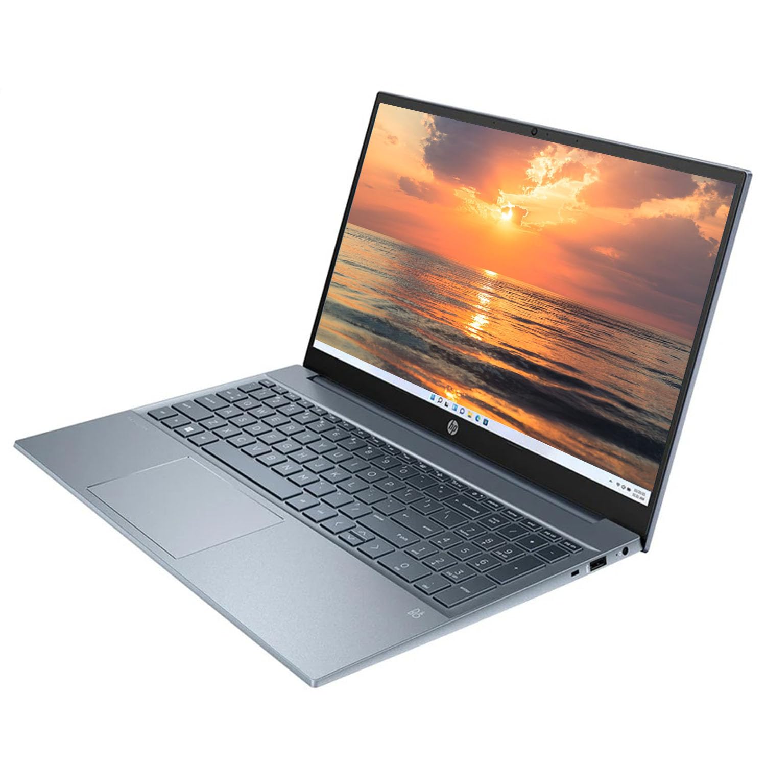 HP Pavilion Business Laptop, 15.6" FHD Touchscreen Display, Intel Core i7-1355U Processor, NVIDIA GeForce MX550, 32GB RAM, 2TB SSD, Wi-Fi 6, HDMI, Webcam, Backlit KB, Windows 11 Pro, Blue