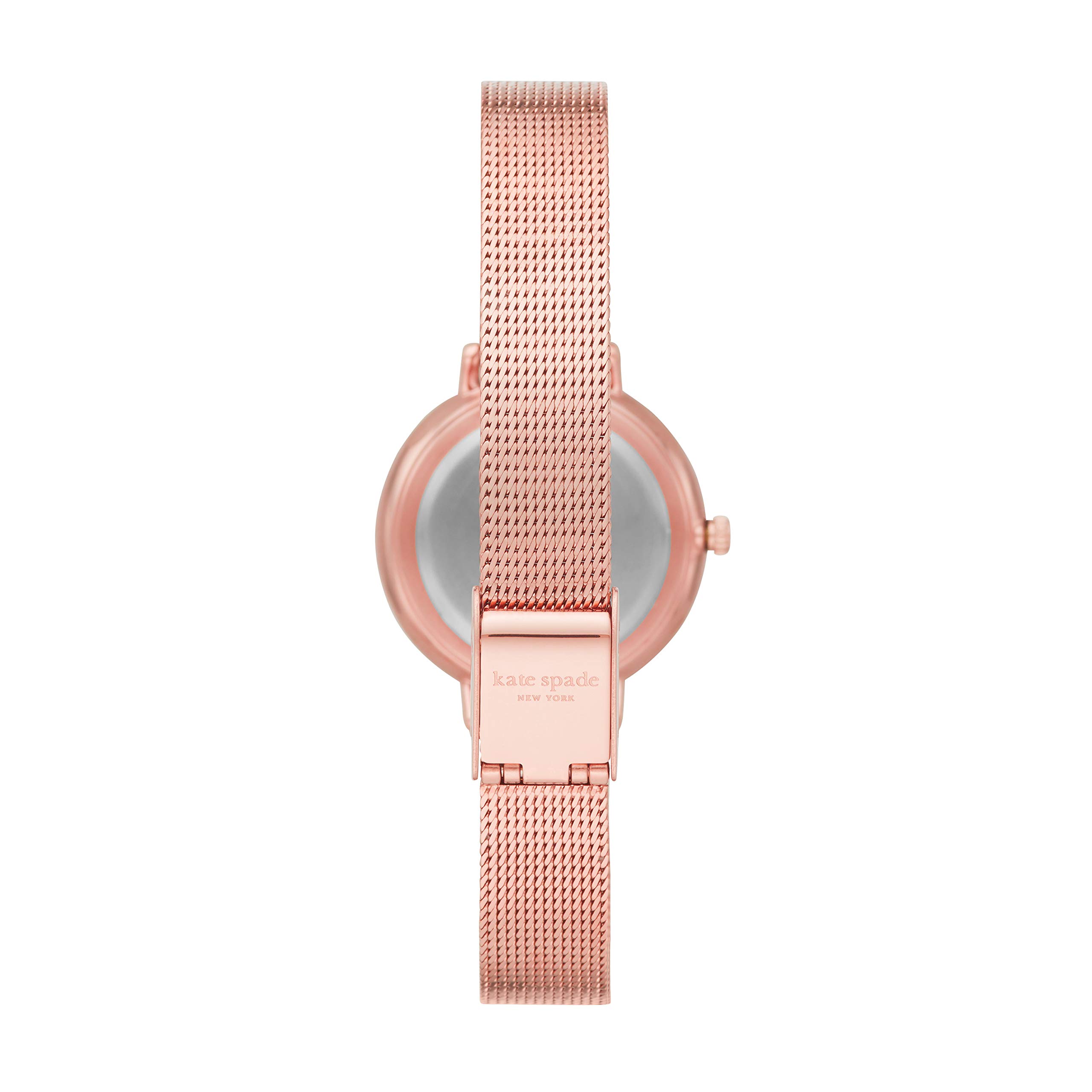 Kate Spade New York Women's Morningside Quartz Stainless Steel Three-Hand Watch, Color: Gold/Silver (Model: KSW1689)