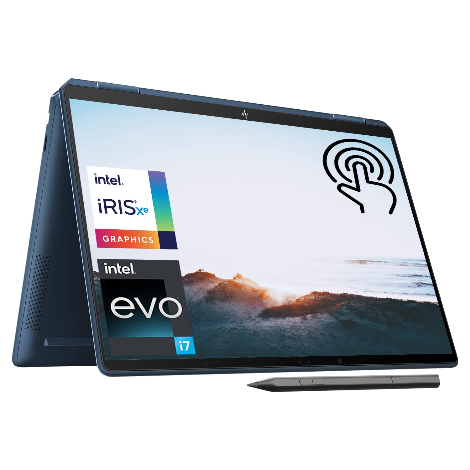HP Spectre X360 2-in-1 Laptop, 16" 3K+ Touchscreen, 12th Gen Intel EVO Platform Core i7-12700H, 16GB RAM, 1TB SSD, Webcam, Backlit Keyboard, Wi-Fi 6, MPP 2.0 Tilt Pen Included, Windows 11 Home