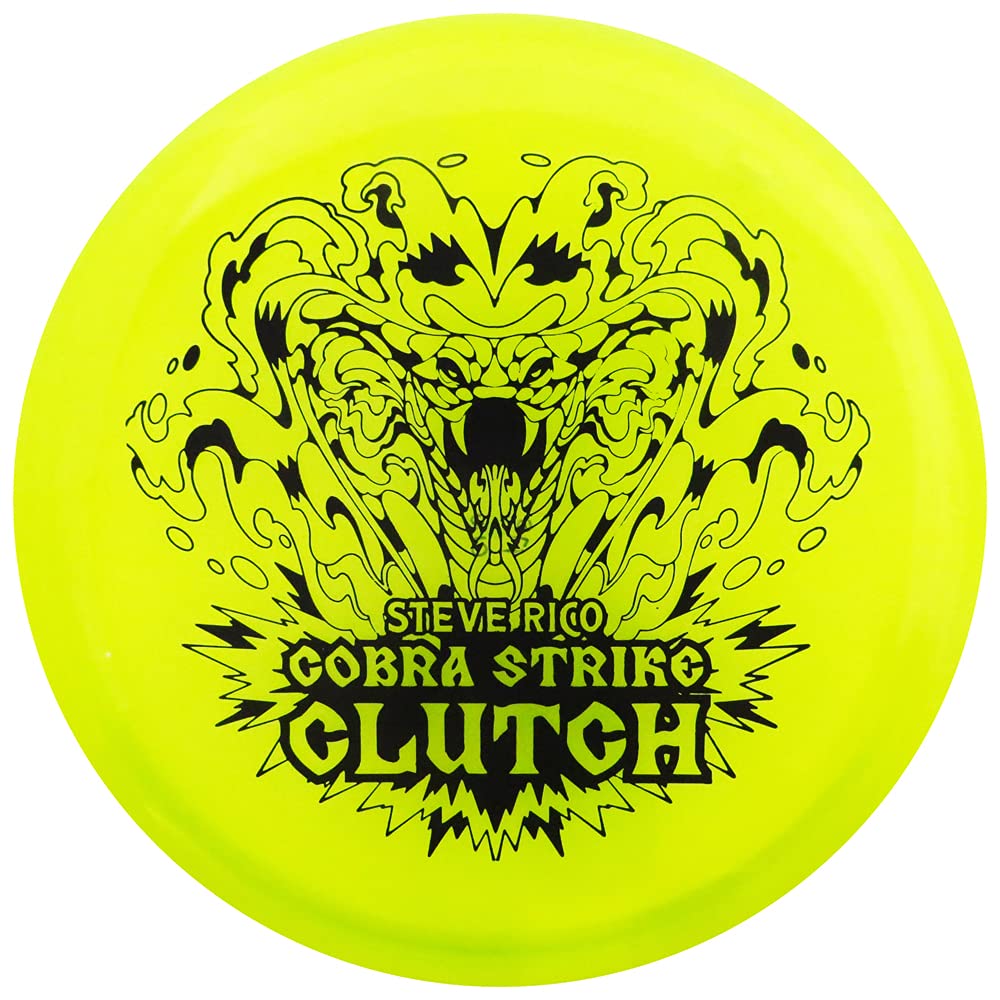Legacy Discs Limited Edition Steve Rico Cobra Strike Clutch Putt & Approach Golf Disc [Colors May Vary] - 171-175g