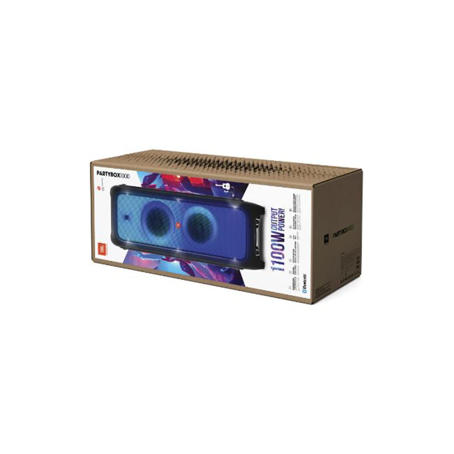 JBL PartyBox 1000 1100W Wireless Speaker with Extended Protection
