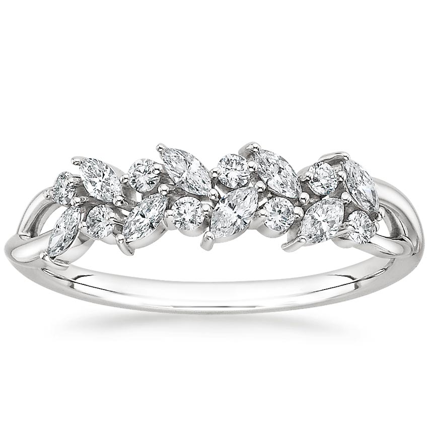 Love Band 0.30 CT Moissanite Matching Comfort Fit Band Colorless Moissanite Engagement Ring Wedding Band Silver Solitaire Vintage Antique Anniversary Diamond Moissanite Rings Vintage Gift (4)