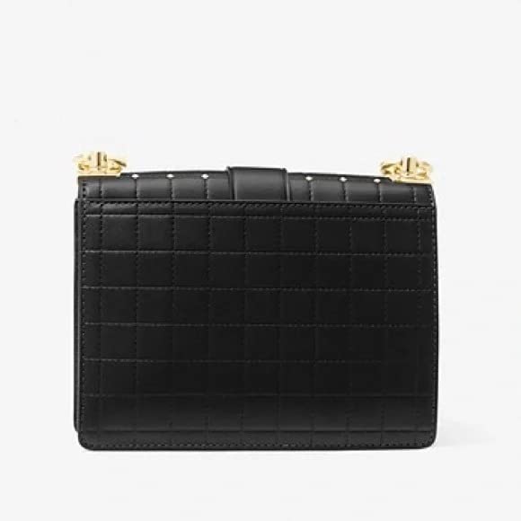 Michael Kors Greenwich Flap Style Crossbody Small (Black Studs)