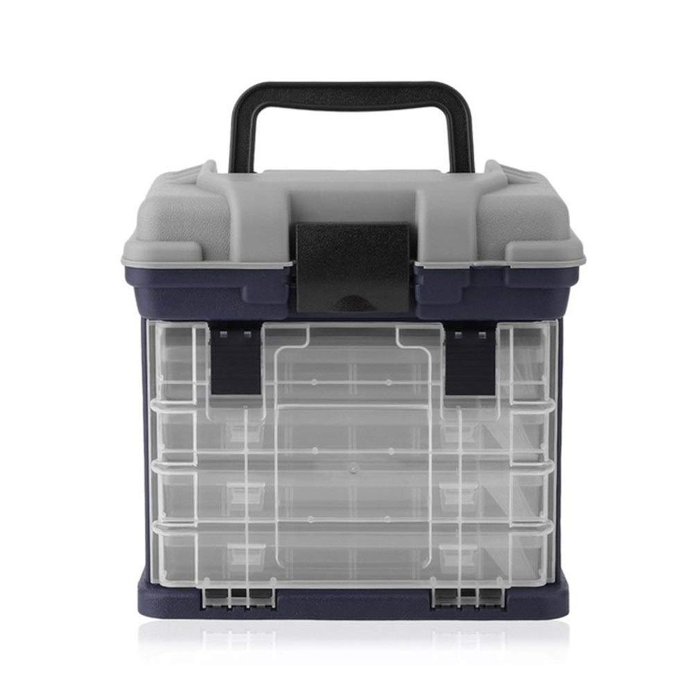 KOVOSCJ Fishing Tackle Multi-Function Portable Road Box Fishing Box Toolbox Fishing Gear Box Road