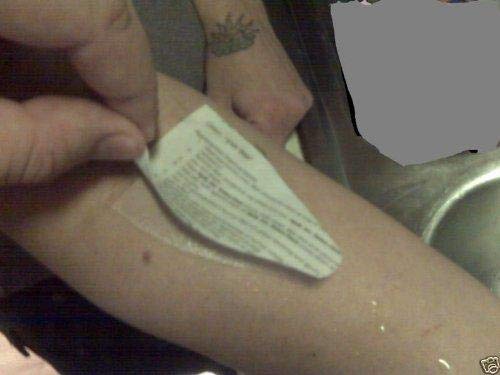 Hide Ink Temporary Tattoo Cover Up 4" x 6" - LITE COLOR (5-Pack)