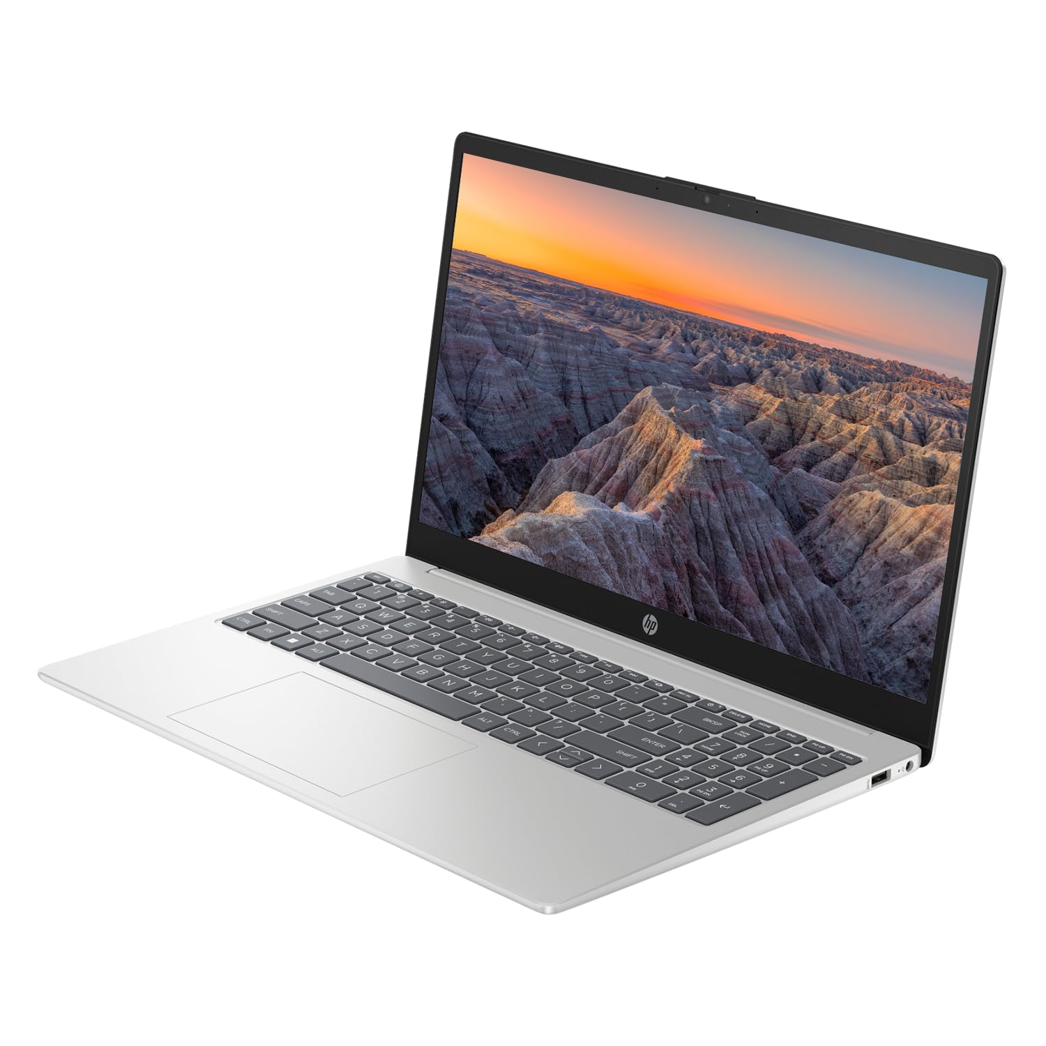 HP 2023 Newest Laptop, 15.6" HD Touchscreen, AMD Ryzen 7 7730U Processor, 16GB RAM, 512GB PCIe SSD, Webcam, Backlit KB, HDMI, Type-C, Wi-Fi 6, Windows 11 Home, Silver