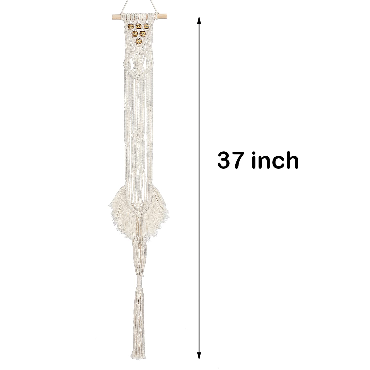 Macrame Ukulele Hanger Macrame Wall Mount Hanger Stand Holder for Soprano Ukulele Wall Decor Ukulele Case Alternative Kit