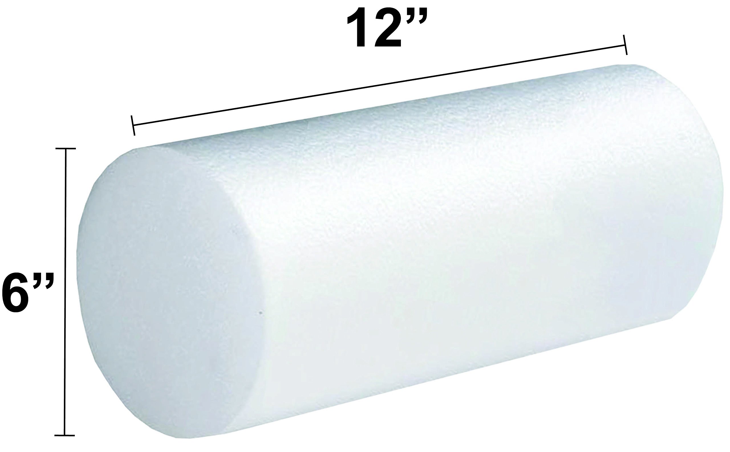 High Density Round White Foam Roller