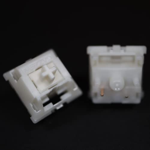 JOJOYS Gazzew Boba U4 Switch, Silent Tactile 5Pin 62g 68g Keyswitch with White & RGB Version for Customization Mechanical Gaming Keyboard (Color : U4 68g, Size : 70PCS)