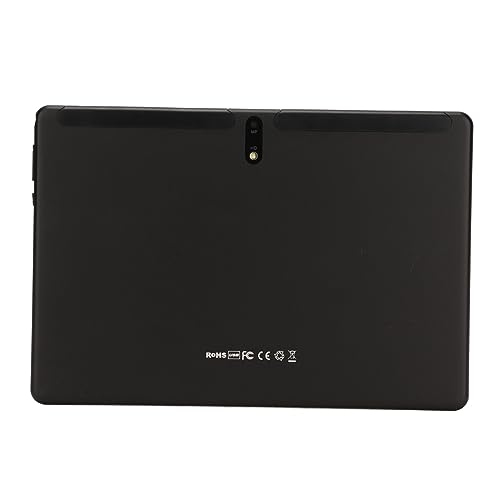 Kufoo Black Tablet, 4G LTE Internet ROM 512GB 8MP 16MP Mini Tablet for Office (US Plug)