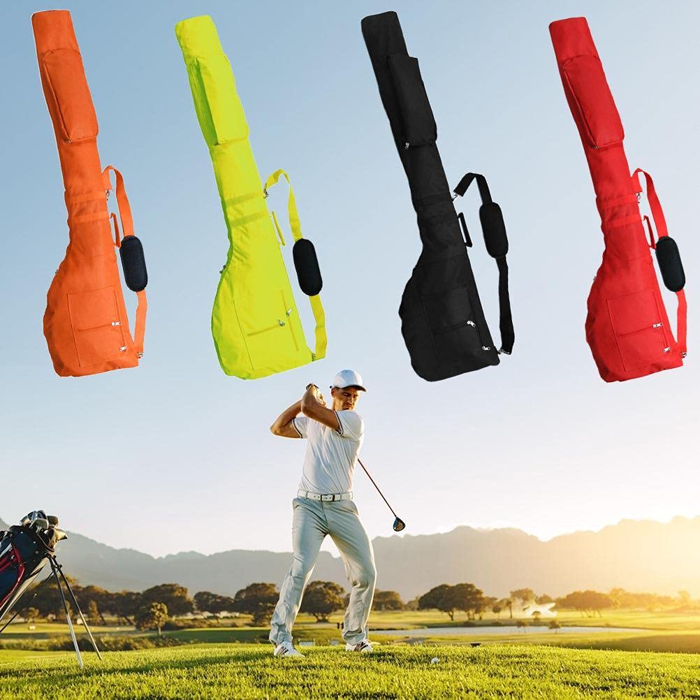 KTNAJOL Golf Travel Bags,Golf Sunday Bag-Driving Range Mini Course Training Practice Golf Bag Travel Case Foldable