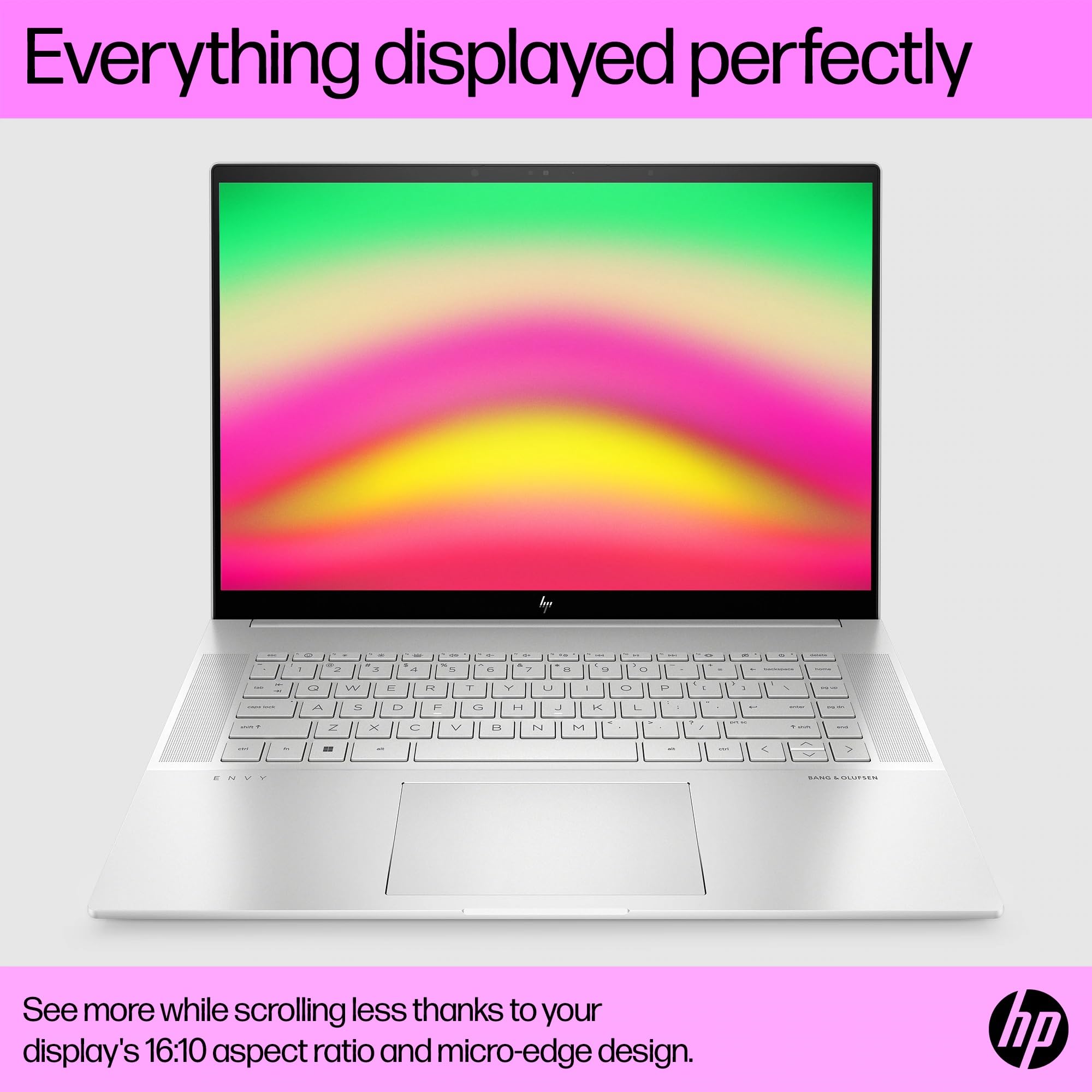 HP Envy Arc A370M 16-inch Touchscreen Laptop Computer - 12th Gen Intel Core i7, 32GB DDR5 RAM, 1TB SSD, Iris Xe Graphics, Windows 11 Pro with HDMI, WiFi, Bluetooth, and Micro SD Card Reader (Renewed)