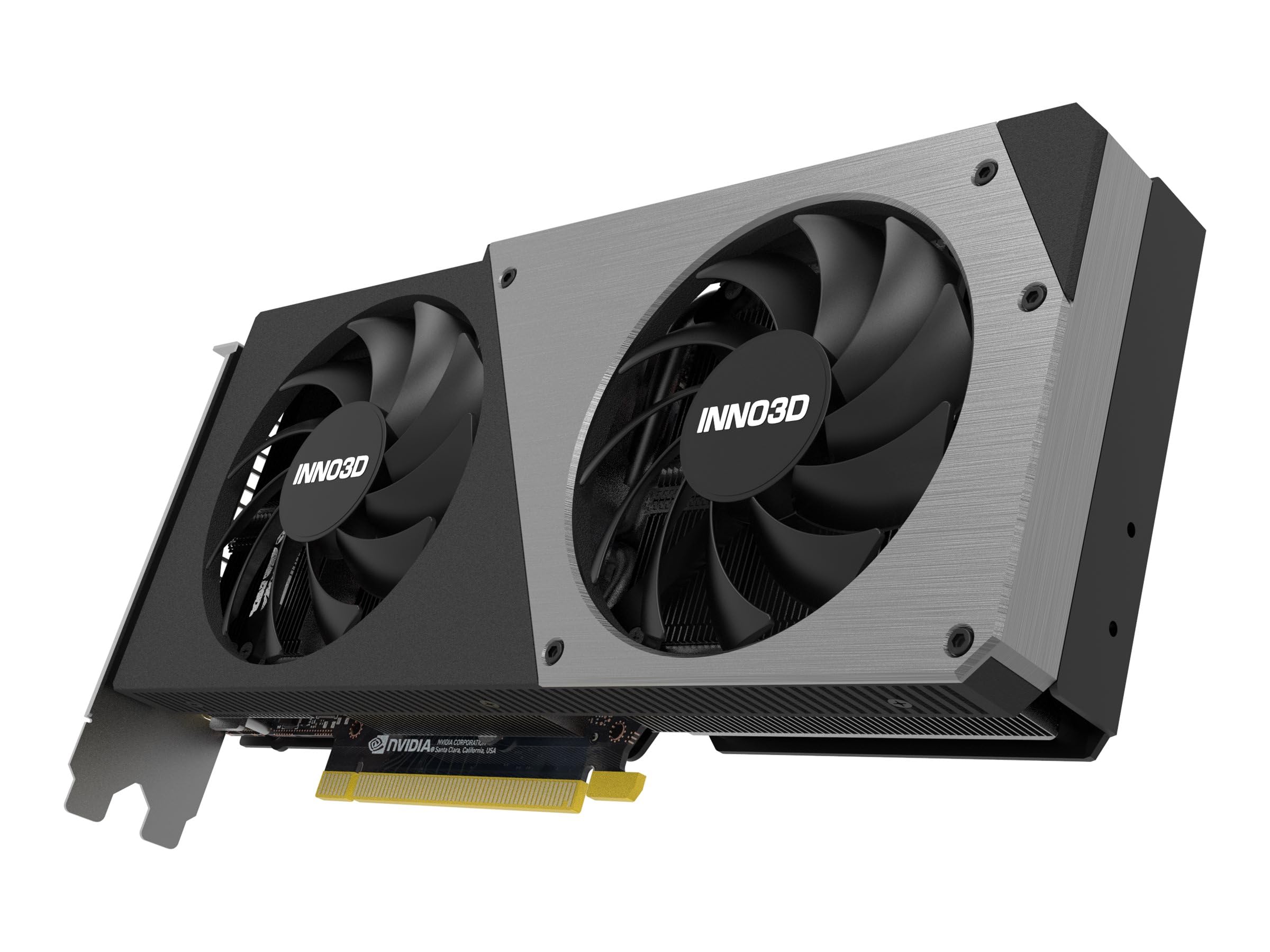 INNO3D Geforce RTX 4060 Ti 8GB Twin X2 OC Grafikkarte - 8GB GDDR6, 1x HDMI, 3X DP