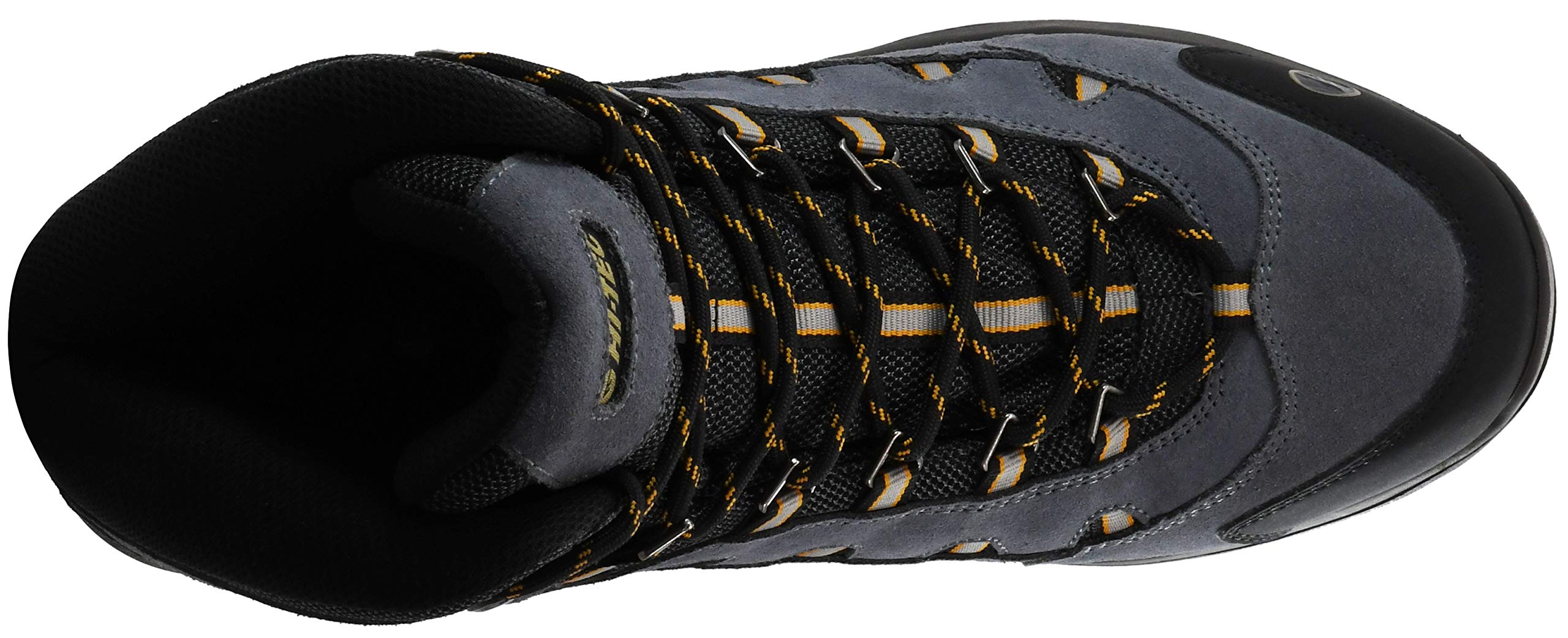 HI-TEC Men's Bandera Mid Waterproof Cool Grey/Gold Hiking Boot 10 M US