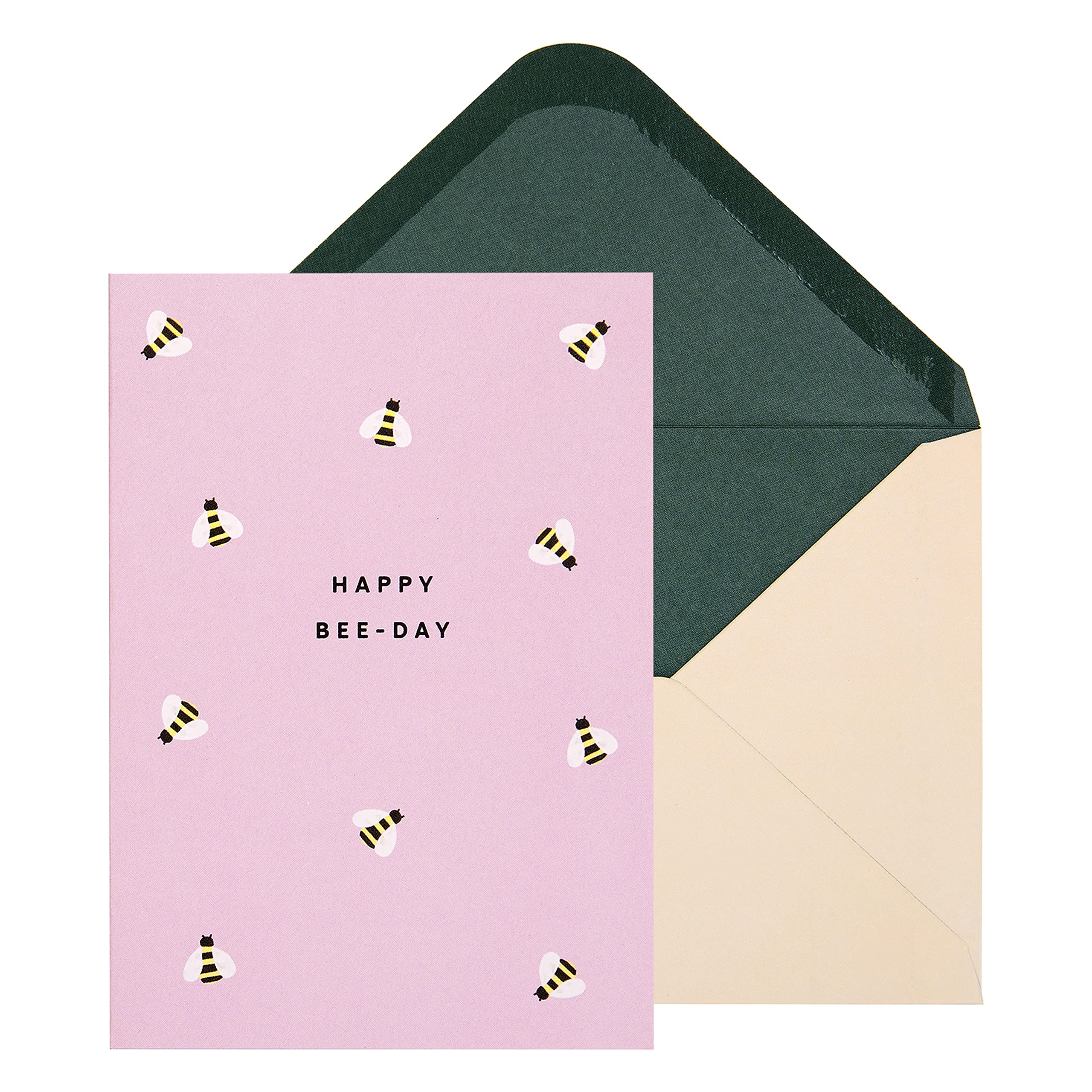 kikki.K Slow Down Collection - Assorted Greeting Cards 15pk, Send a Simple Heartfelt Note, 5 Unique Designs, kikki.K Seasonal Print for Card and Envelop, 5.51" L x 3.98" W x 0.98" H