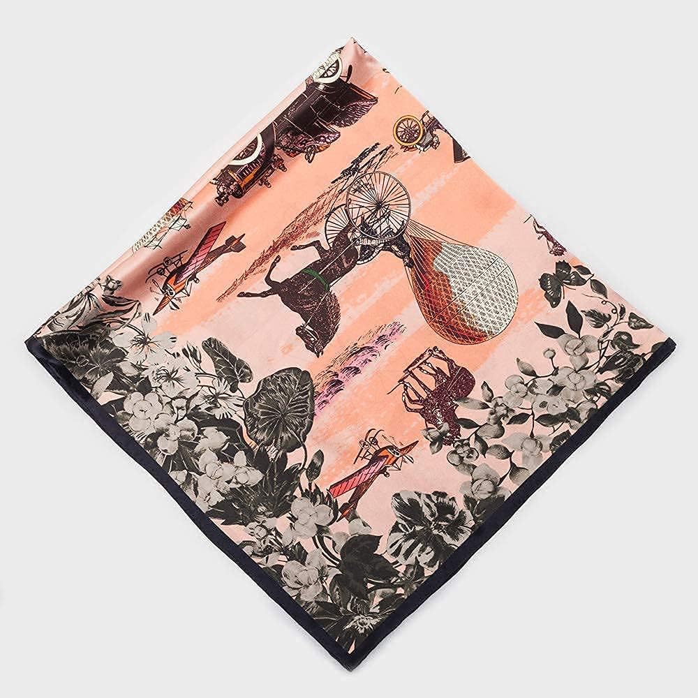 INAINI 100% Mulberry Silk Scarf for Women - Silk Wrap for Hair Sleeping - Large Silk Scarves with Gift Packed