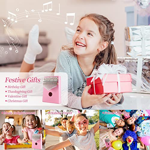 Kalimba,Thumb Piano 17 Key, Kalimba Finger Piano Gift for Kids Adult Beginners
