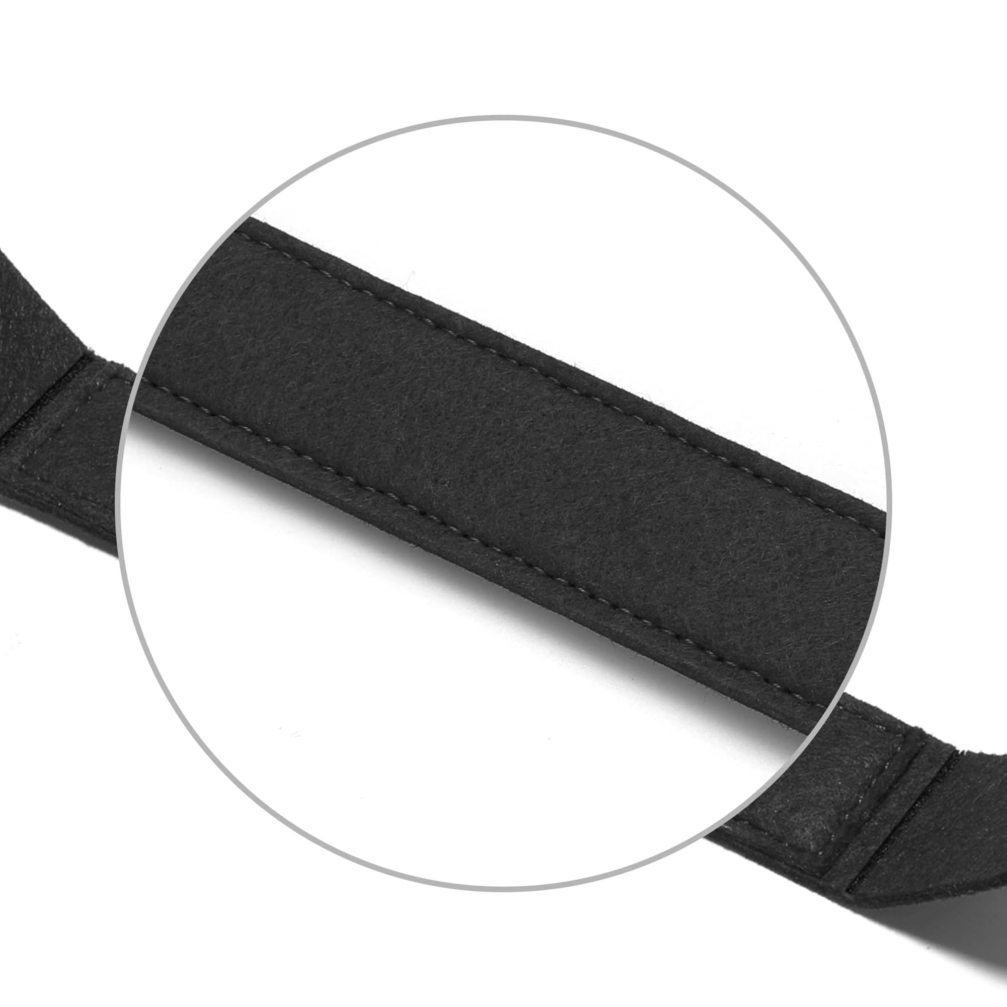 KESOIL Purse WOC Base Shaper, Felt Base Shaper Saver and Insert for Wallet on Chain Bags Handbag woc Bag Base Shaper (7" x 1.2", Black)