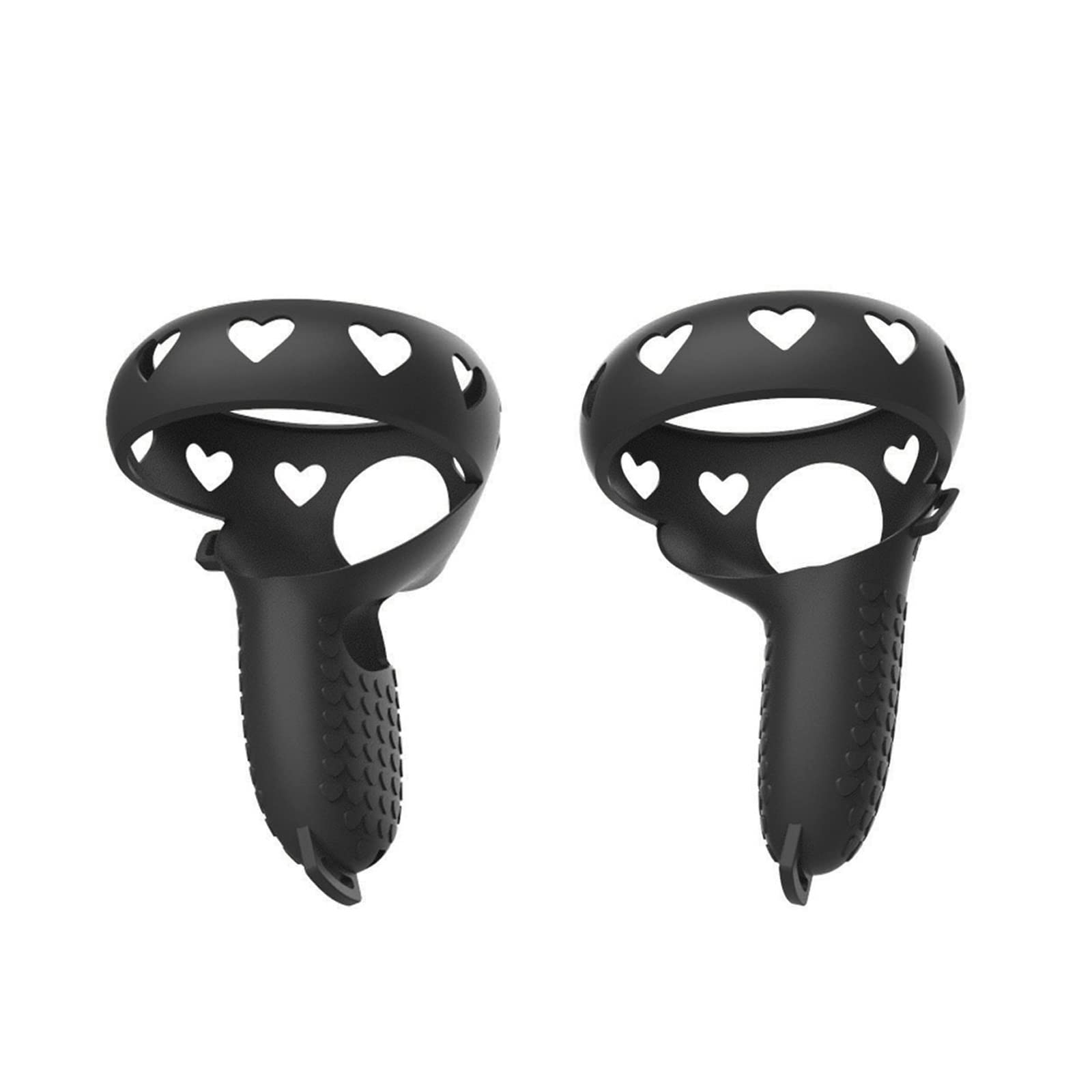 LeeCAE Silicone Grip Cover Silica Gel Protection Sleever Sweat-Proof Handle Grip Case Protector VR Accessory Compatible with Quest 2