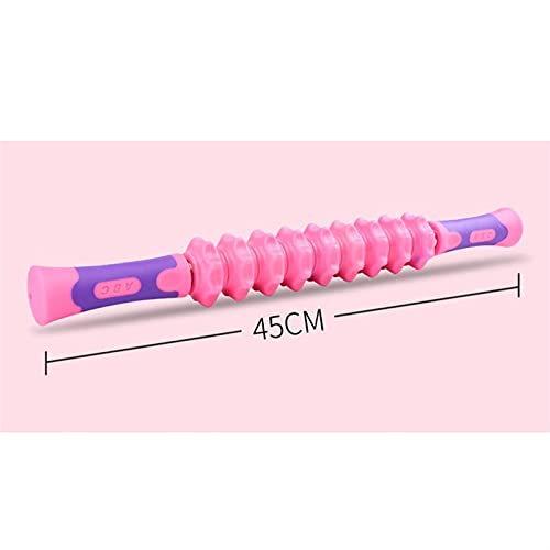 LUYIYI Flexible Gear Massage Stick Relax Roller Calf Muscle Relaxation Stick Massager Fascia Meridian Stick