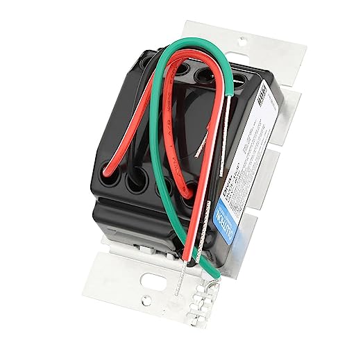 Lutron Diva LED+ Dimmer Switch for Dimmable LED, Halogen and Incandescent Bulbs, 150W/Single-Pole or 3-Way, DVCL-153P-BL, Black