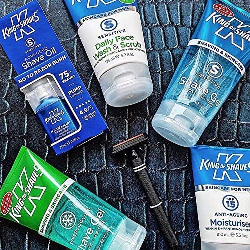King of Shaves Soothing Aftershave Balm, Post Shave For Men 100ml