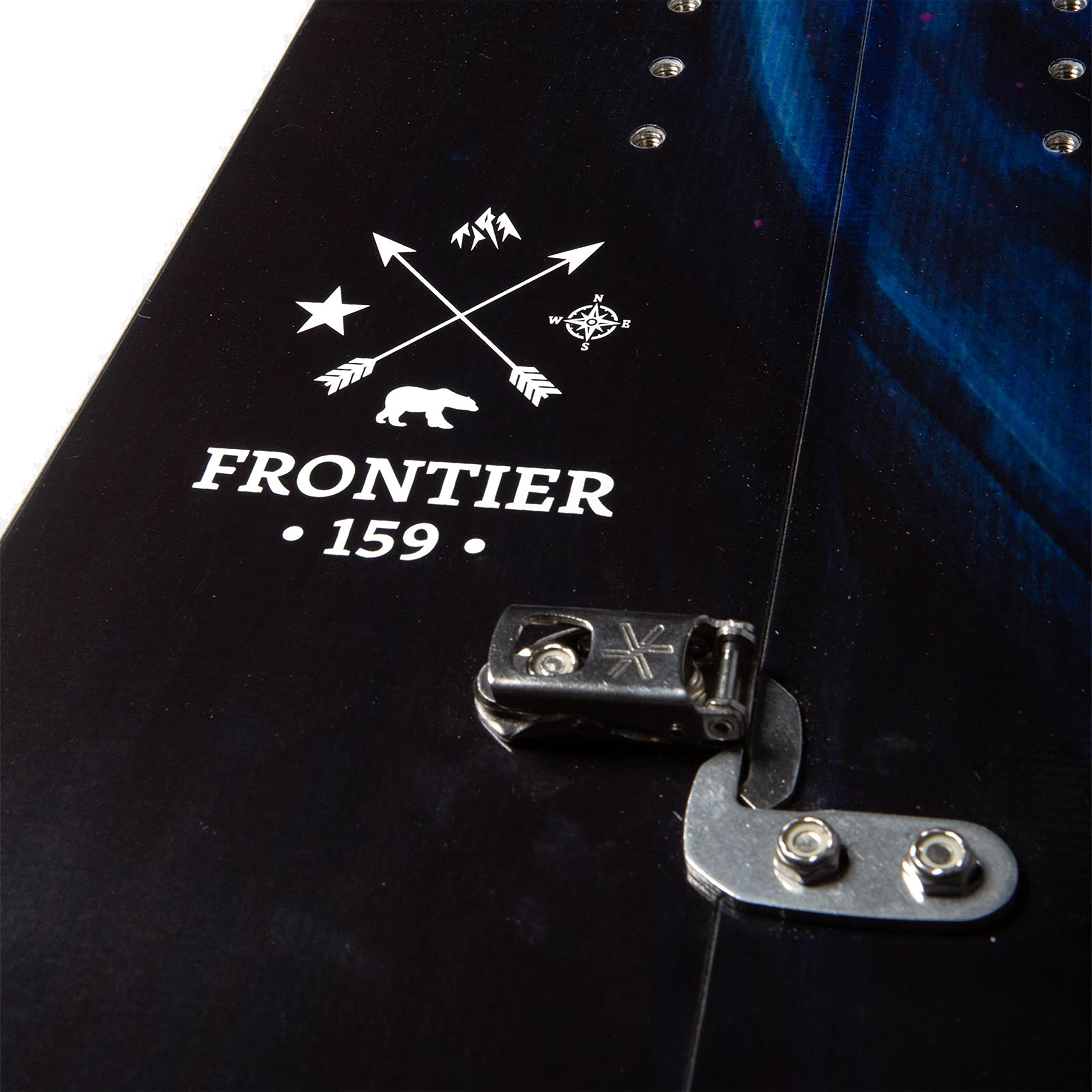 JONES Snowboards Men’s Frontier Splitboard, Directional Freeride,158cm, Wide