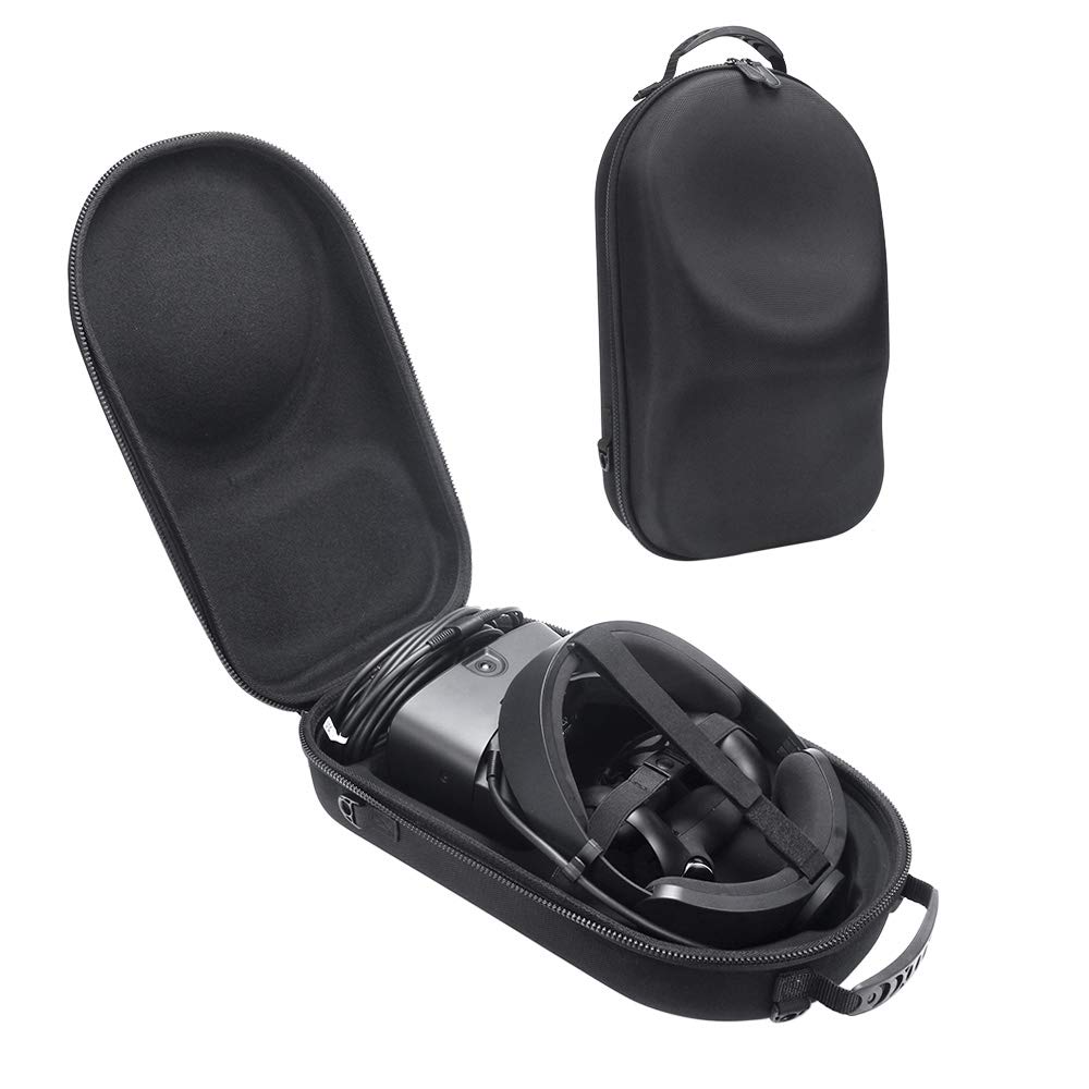 HIJIAO Hard and Concise Travel Case for Oculus Rift S PC-Powered VR Gaming Headset (Black)