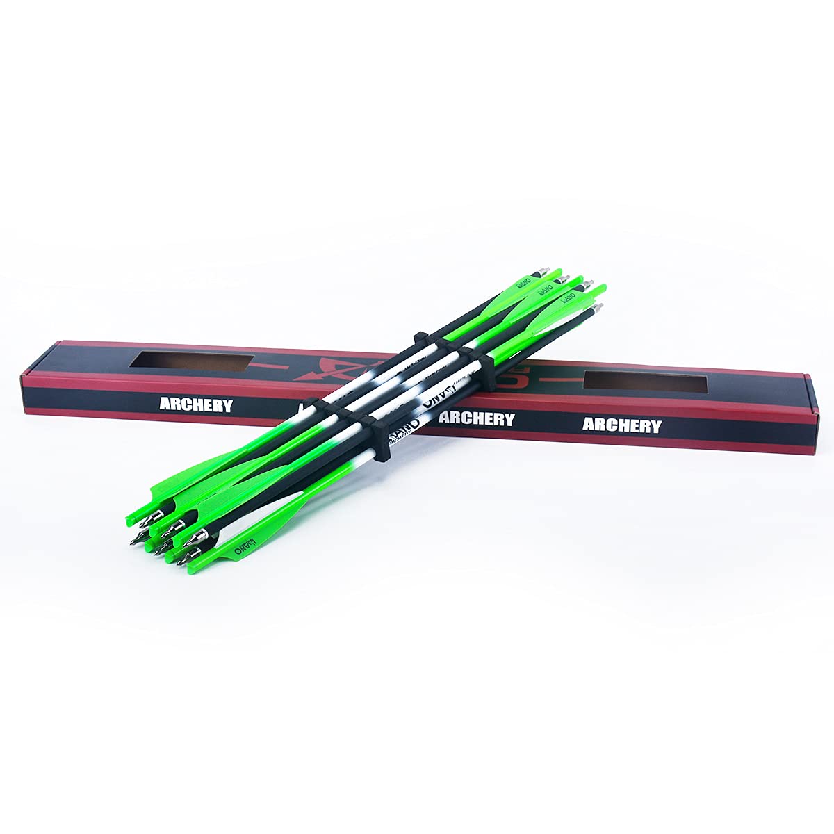 LWANO Crossbow Bolts 20 22 Inch Archery Arrows 12 Pack and 6 Pack Hunting Broadheads kit
