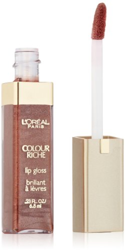 L'Orรฉal Paris Colour Riche Lip Gloss, Rich Brown, 0.23 fl. oz.