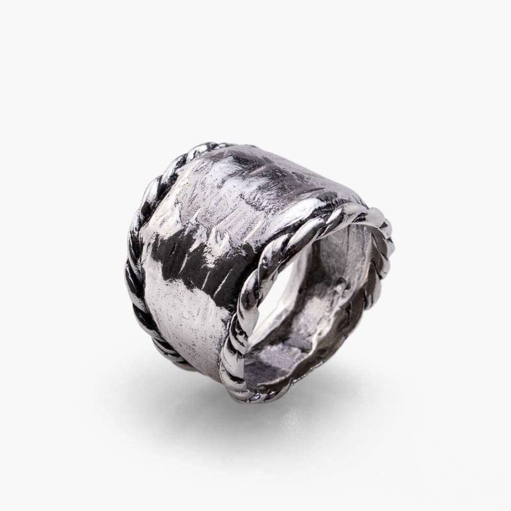 Joolala Sterling Silver Women’s Ring – 925 Silver Rings for Women – Elegant and Stylish Design – Various Models – Gorgeous Oxidized Finish – Ideal Promise Ring, Anniversary (8)