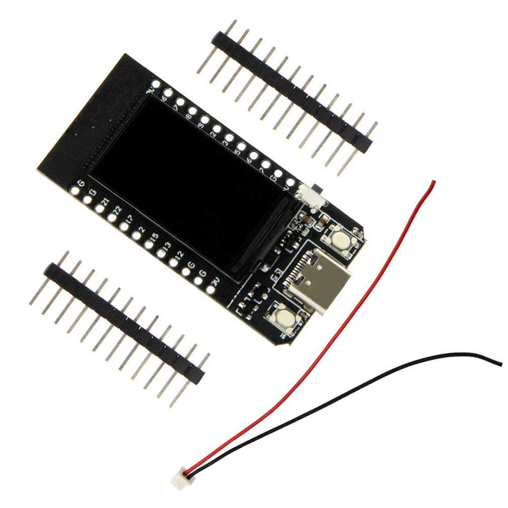 HiLetgo ESP32 LCD WiFi Kit ESP-32 1.14 Inch LCD Display WiFi+Bluetooth CH9102 USB Type-C Internet Development Board for Arduino ESP8266 NodeMCU