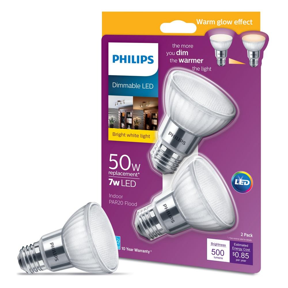 Indoor/Outdoor Classic Glass Non-Dimmable PAR38 40-Degree Flood Light Bulb: 900-Lumen, 3000-Kelvin, 11-Watt (90-Watt Equivalent), E26 Base, Bright White, 8-Pack