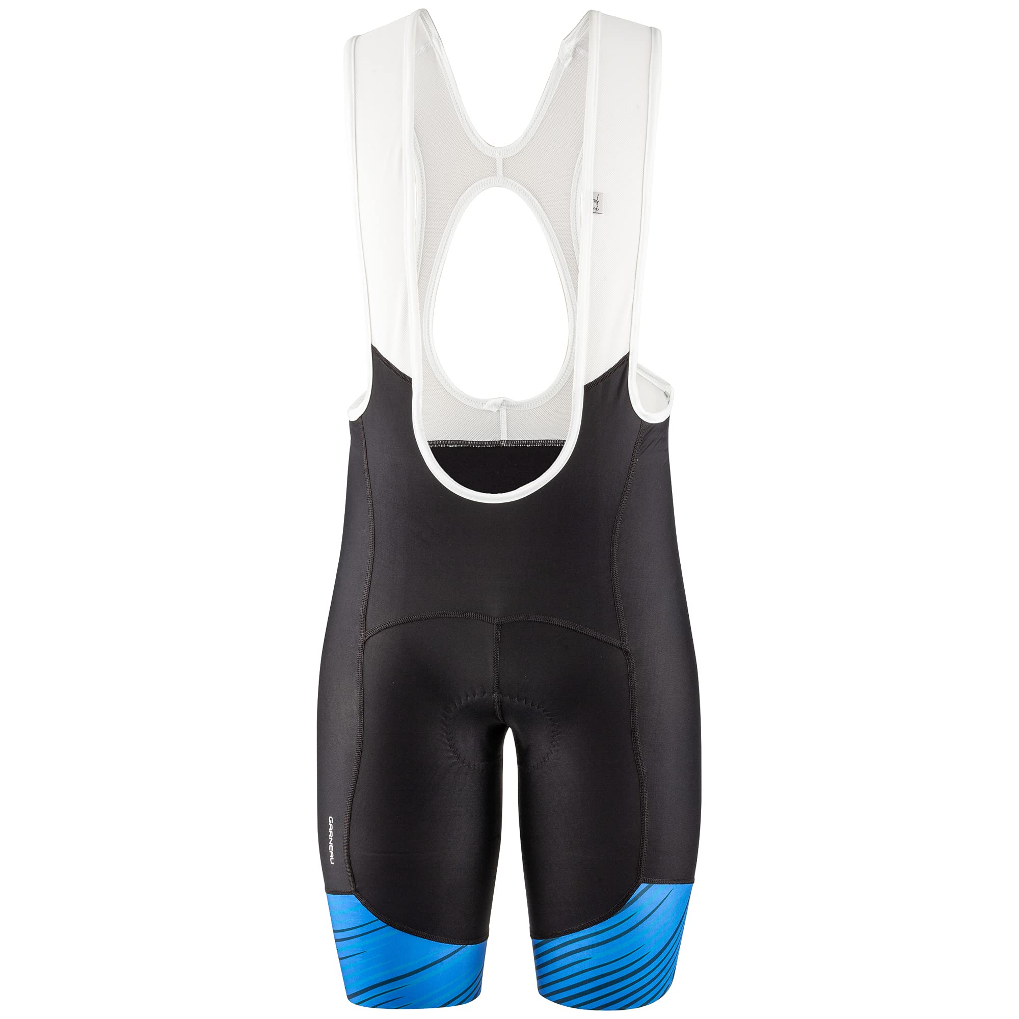 Louis Garneau, Men’s Neo Power Art Motion Cycling Bib, Blue Lines, Medium