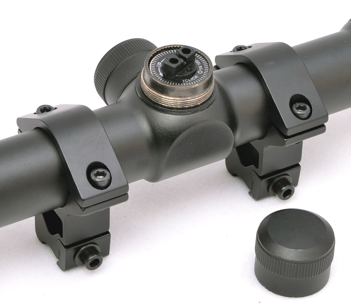 Hammers Riflescope 3-9x40 10/22 .22 Plinker with Dovetail Rings