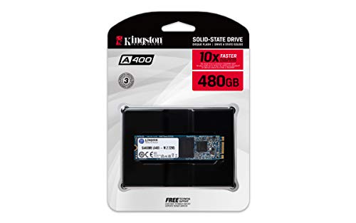 Kingston 480GB A400 M.2 Internal SSD SA400M8/480G - Increase Performance