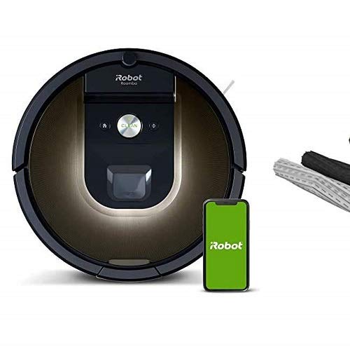 iRobot Roomba 981 Robot Vacuum-Wi-Fi Connected Mapping, Works with Alexa Authentic Replacement Parts- Roomba 800 and 900 Series Replenishment Kit
