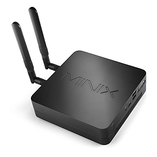 MINIX NGC-7 Pro Mini PC i7-10510U,16GB/512GB M.2 NVMe SSD Windows 11 Pro Mini Computer, Triple 4K @ 60Hz Display/HDMI 2.0/ USB-C/DP/2xGigabit Ethernet/4USB 3.1. Support 4G LTE, Auto Power On.