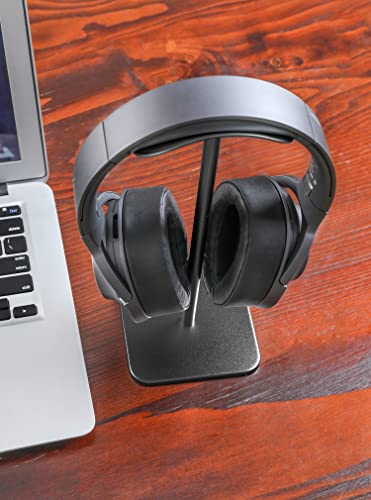WC Thick Earpads for Sony Wh-900N and MDR-100ABN Headphones by Wicked Cushions - Soft PU Leather Cushions, Luxurious Noise Isolating Memory Foam, Added Thickness | Black
