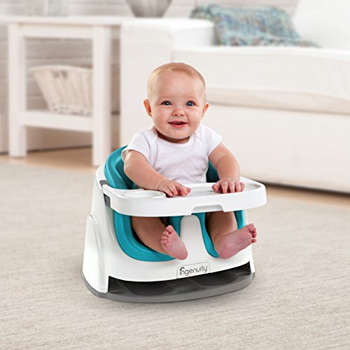 Ingenuity Baby Base 2-in-1 Seat - Peacock Blue
