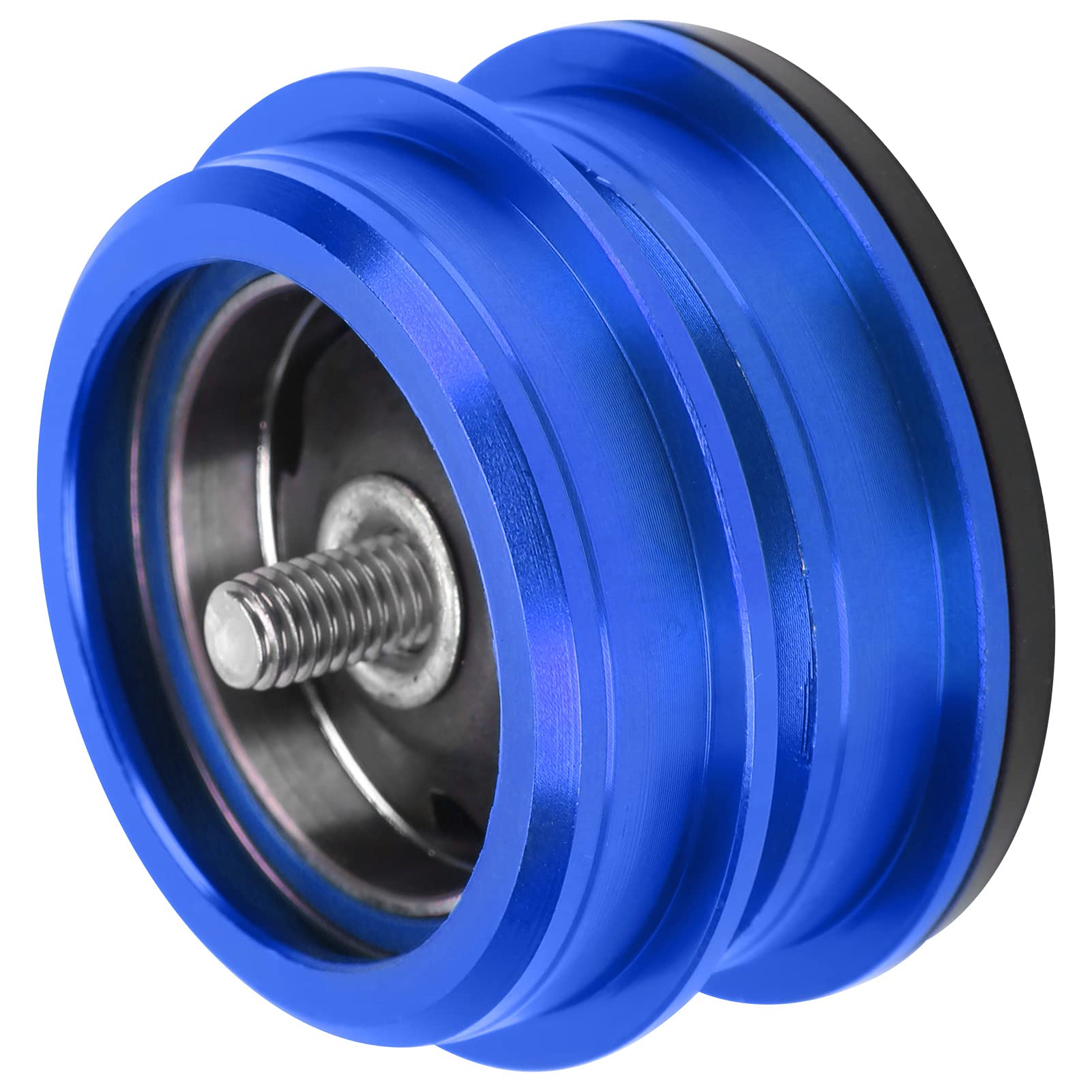Keenso Headset Bearings, Aluminum Alloy 44mm/1.7in Mountain Headset Front Fork Headset Headset Bearings Replacement(Blue)