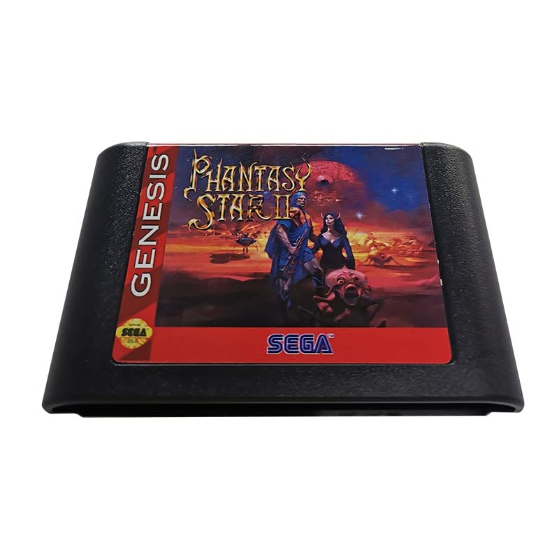 Phantasy Star II Video Game Card for S-e-g-a Megadrive Geneis Game Cartridge