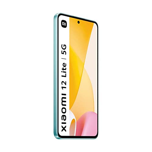 Xiaomi 12 Lite 5G + 4G LTE (128GB + 6GB) Global Version Unlocked 6.55" 108MP Triple Camera (Not for Verizon Boost At&T Cricket Straight) + (w/Fast Car Charger Bundle) (Lite Green)