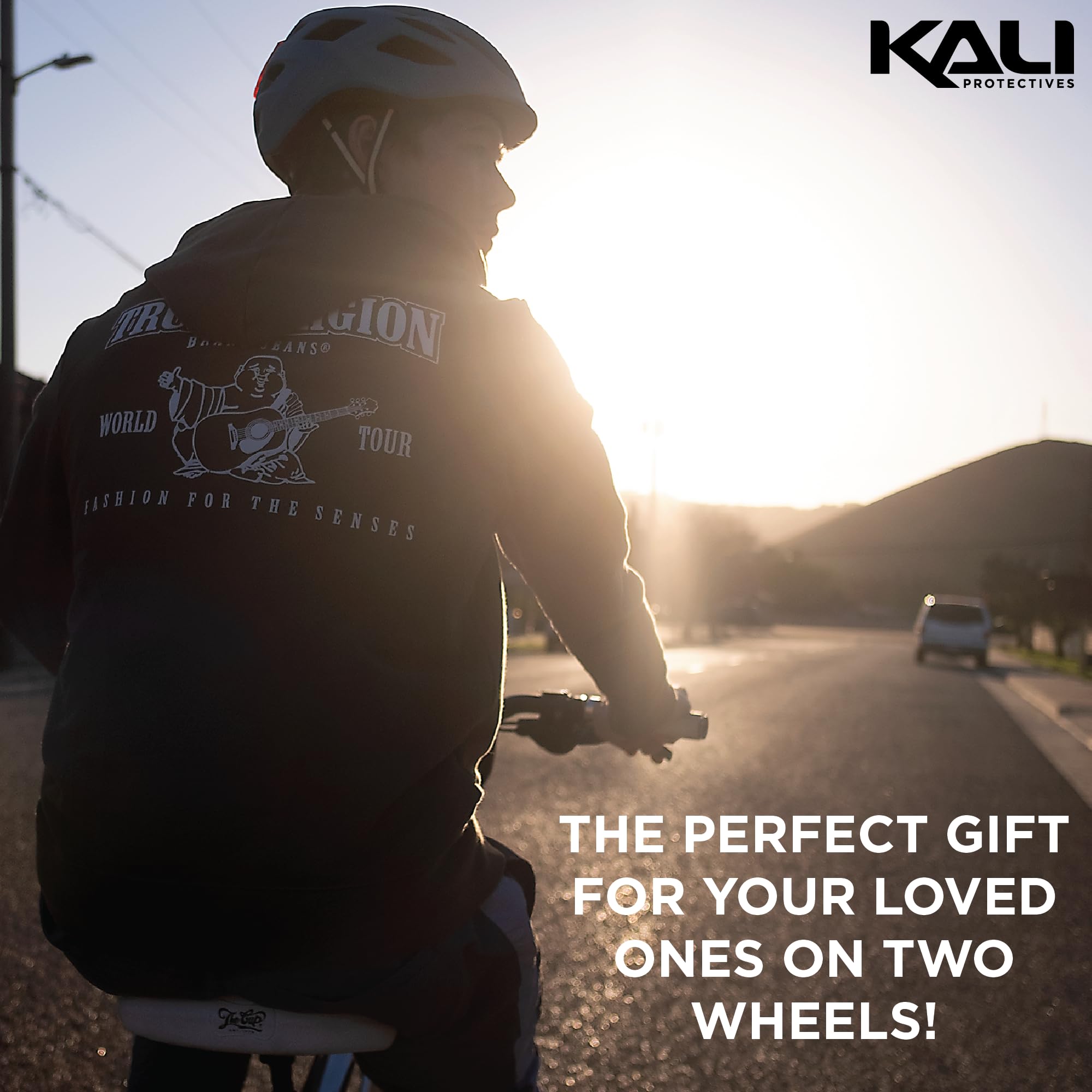 Kali Protectives Pace Solid Adult Off-Road BMX Cycling Helmet - Matte Black/Grey/Large/X-Large
