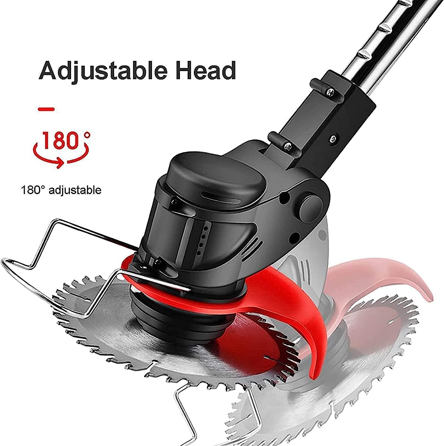 Handheld 118VF 7500mah Portable Electric Grass Trimmer Handheld Lawn Mower Agricultural Household Cordless Weeder Garden Pruning Tool