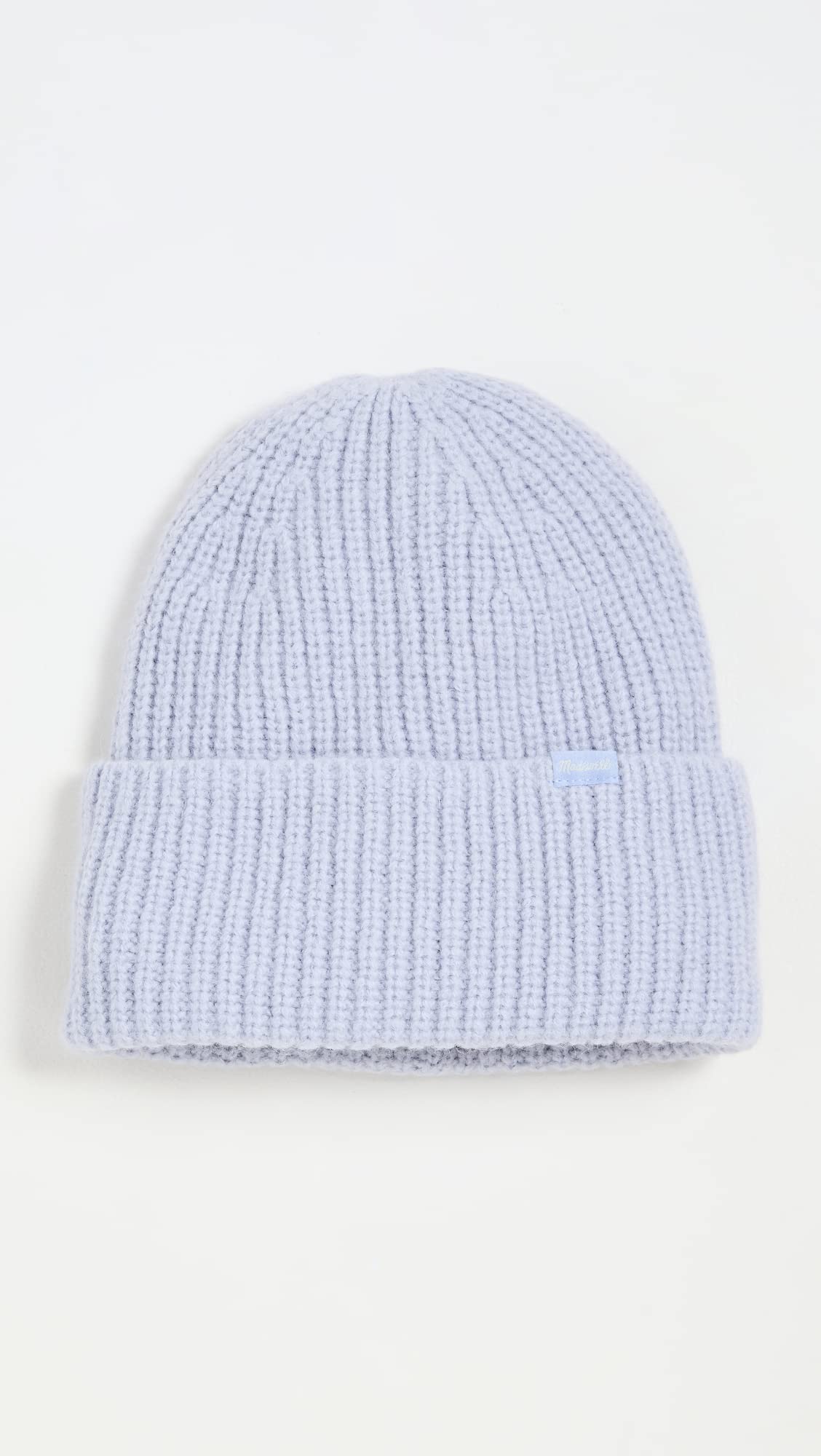 Madewell Women's Alpaca-Blend Cuffed Beanie, True Black, One Size